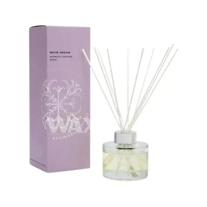 White Orchid 200ml Reed Diffuser – 100% HOME Dimocks